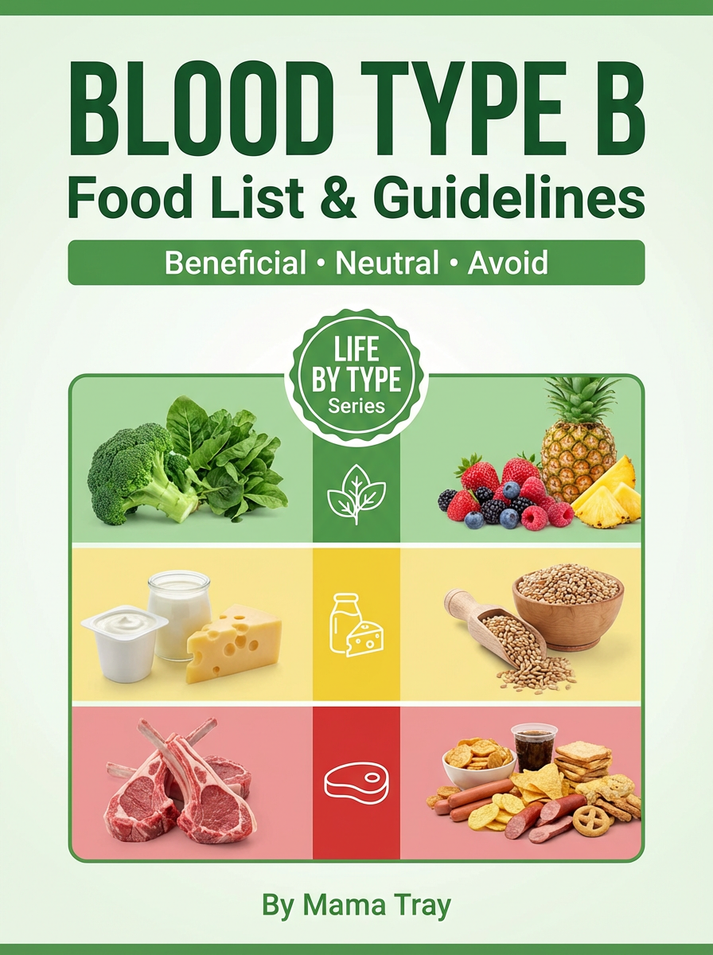 Blood Type B Food List – CEOrganix